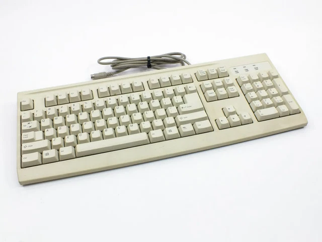 TASTIERA SEMI-MECCANICA KEYBOARD Ergo Classic MITSUMI PS/2 layout ISO ...