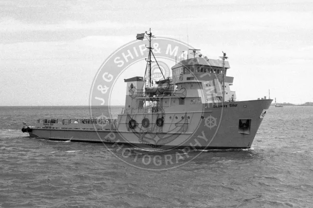 SHIP PHOTO - 1975 Built Offshore Ship SEAWAY SILUR - 6x4 (10X15 ...