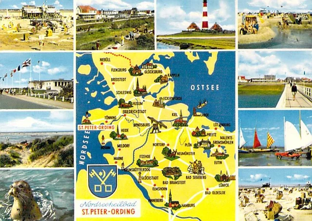 Maps St Peter Ording