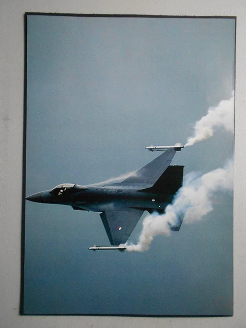 AIRFORCE AVIATION PRINT- General Dynamics F-16A Fighting Falcon £1.99 ...