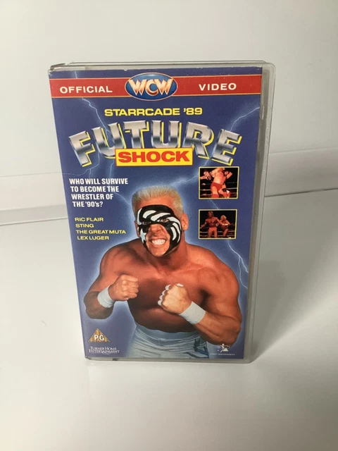 WCW STARRCADE 89 Future Shock Wrestling VHS Video Tape Cassette - PG £8 ...