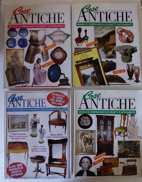 RIVISTA COSE ANTICHE Mensile di Collezionismo e modernariato (4) EUR 46,00 - PicClick IT