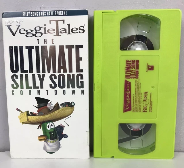 VEGGIETALES ULTIMATE SILLY Song Countdown VHS Video Tape #2113 Case ...