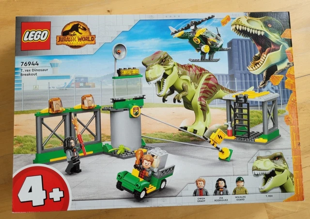 LEGO 76944 JURASSIC World T. Rex eruzione NUOVO IMBALLO ORIGINALE ...