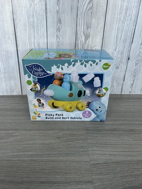 IN THE NIGHT Garden Pinky Ponk Build And Sort Vehicle Shape Sorter Toy ...