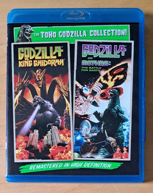 GODZILLA VS KING Ghidorah & Godzilla And Mothra Blu Ray Us Imp Toho ...