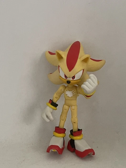 FIGURINE ARTICULÉE JAZWARES Sonic Hedgehog Super Shadow 3 pouces Sega ...