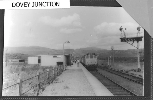 DOVEY JUNCTION RAILWAY Station - 1976 View - Photo Print In Sleeve ...
