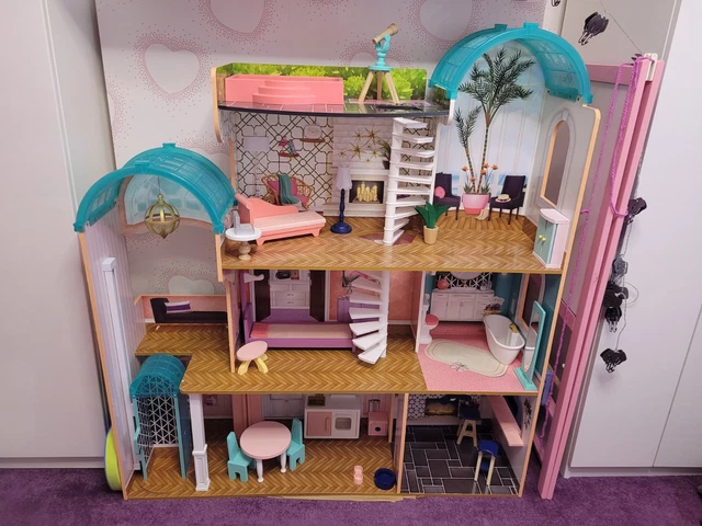 BARBIE HOUSE KIDKRAFT Camila Mansion Dolls Dream House £25.00 - PicClick UK