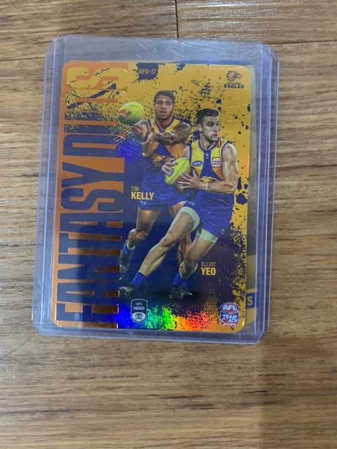 2024 AFL TEAMCOACH Fantasy Duos Kelly Yeo Afd-17 West Coast Eagles ...