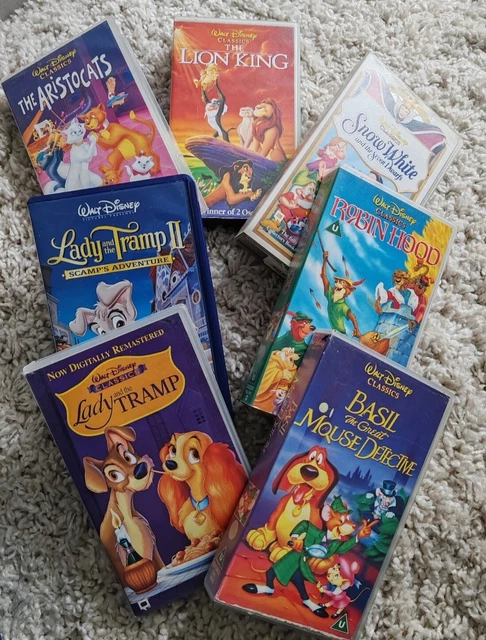 BUNDLE VHS DISNEY Videos in £4.99 - PicClick UK
