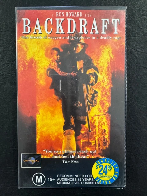 1990 RON HOWARD Film - Backdraft - VHS $5.00 - PicClick AU