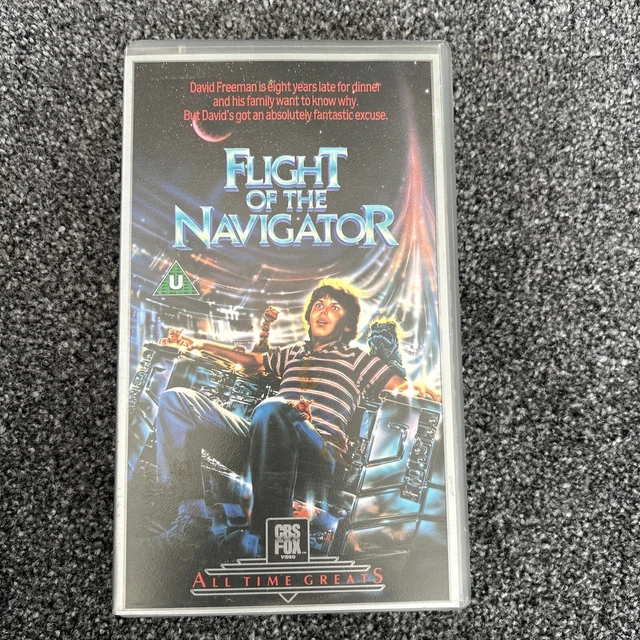 FLIGHT OF THE Navigator VHS Tape, CBS Fox, 3725, 1986 UK PAL VGC Video ...