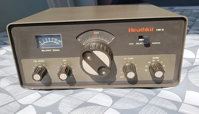 HEATHKIT HW-9 TRANSCEIVER HW9 CW Ham Amateur Radio by Heath (USA) UK ...