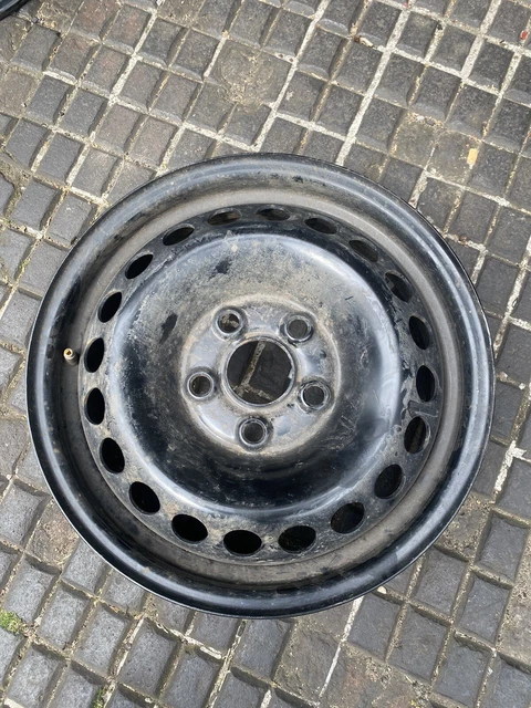 VW TRANSPORTER T5 T6 16 inch WHEEL RIMS Steel Wheels BLACK 16” INCH £15 ...