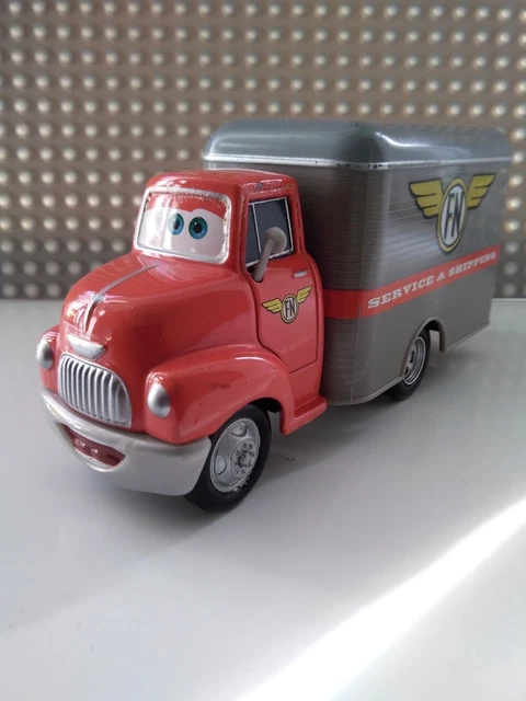 DISNEY PIXAR CARS Deluxe Miles Meattruck Malone Back Axle Siezed Up ...
