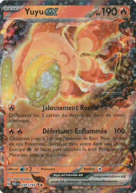 🌹 CARTE POKEMON Yuyu Ex 040/193 EV2 Evolutions à Paldea Neuve VF🌹 EUR 5 ...