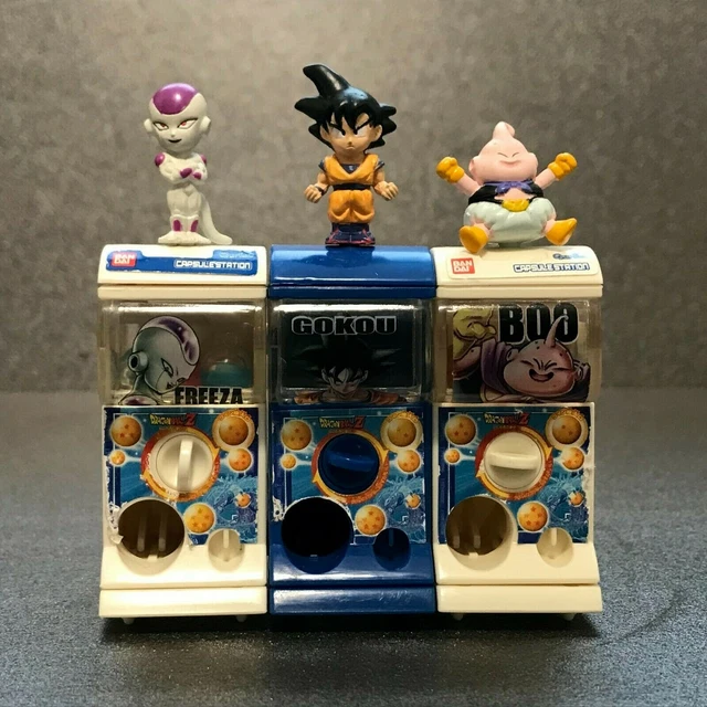 DRAGON BALL CAPSULE Freezer Goku Majin Boo Gacha Machine Bandai JAPAN ...