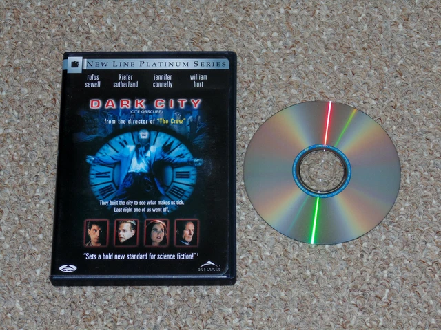 DARK CITY DVD 2001 Alex Proyas Rufus Sewell Canadian $9.99 - PicClick CA