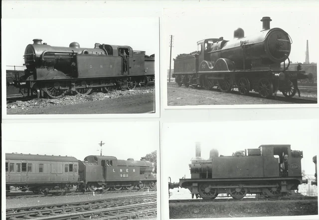 150 X L.N.E.R. steam locomotive photographs £10.49 - PicClick UK