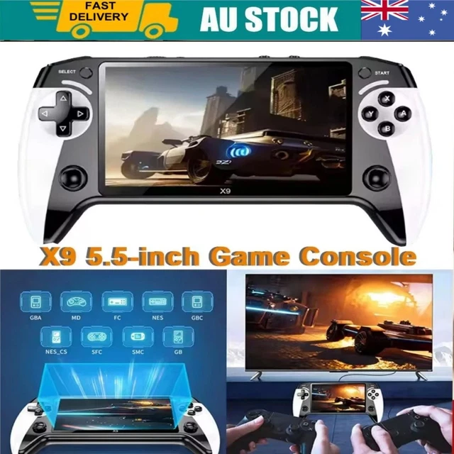 X9 RETRO HANDHELD Game Console,5.5"IPS ScreenVideo Games,2000+ Classic ...