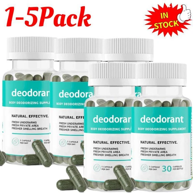 FULL BODY DEODORANT Supplement,Body Deodorizing Supplement 1-5Pack\ £5. ...