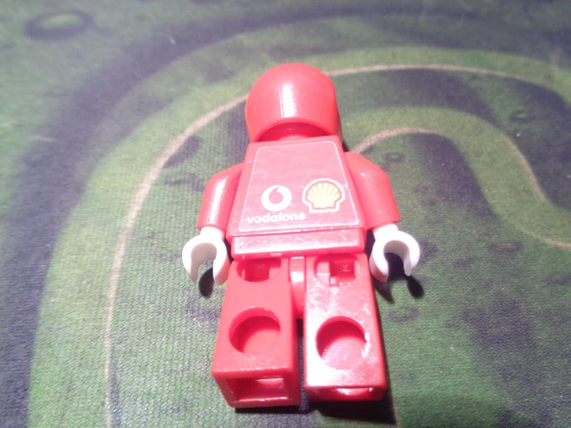 LEGO MINIFIGURES F1 Ferrari Pit Crew Member Shell Torso Stickers ...