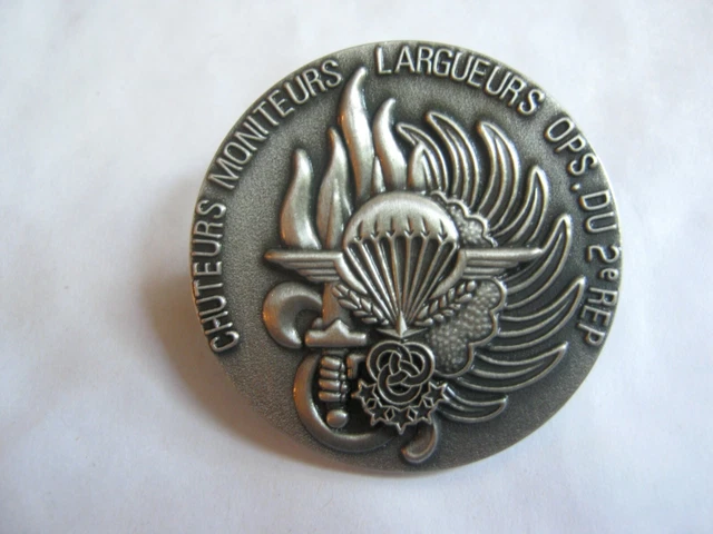 PARACHUTISTE LEGION ETRANGERE 2° Rep Moniteurs Largeurs Chuteurs Ops ...