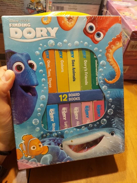 DISNEY PIXAR FINDING Dory 12 chunky board books set Book Block Kids 10 ...