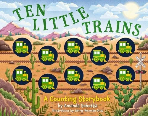 AMANDA SOBOTKA TEN Little Trains (Libro de cartón) (PRESALE 2025-03-27 ...
