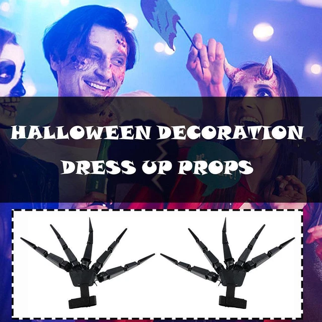 HALLOWEEN ARTICULATED FINGERS 3D Printed Finger Extensions Cosplay ...