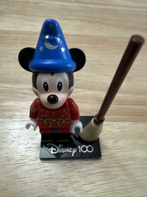DISNEY SORCERERS APPRENTICE Mickey LEGO Minifigure 100 Series 71038 £8. ...