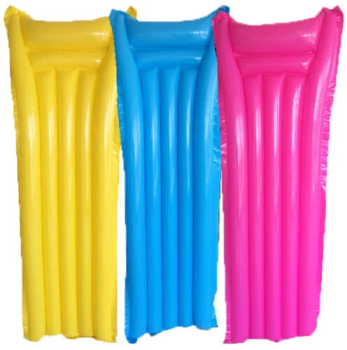 INFLATABLE LARGE LILO Lounger Float Beach Swimming Pool Aid Air Mat Bed ...