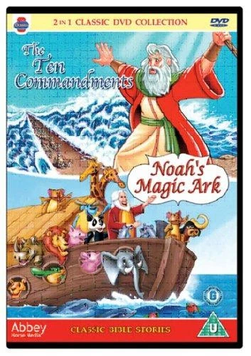 CLASSIC BIBLE STORIES: The Ten Commandments/Noah's Magic Ark [DVD] £3. ...