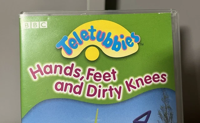 TELETUBBIES HANDS, FEET and Dirty Knees VHS Video PAL Children’s Kids ...
