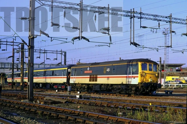 35MM SLIDE BR British Rail Electric Loco Class 73 73130 West London ...