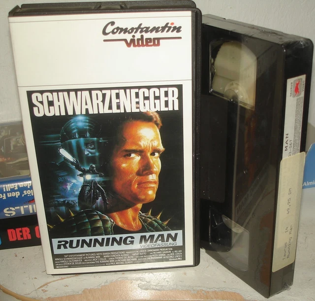 RUNNING MAN VHS Constantin Arnold Schwarzenegger NEU EUR 7,00 - PicClick DE