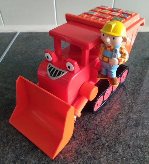 BOB THE BUILDERS Talk ‘n’ Learn Muck Digger Toy, Also Plays Bob The ...