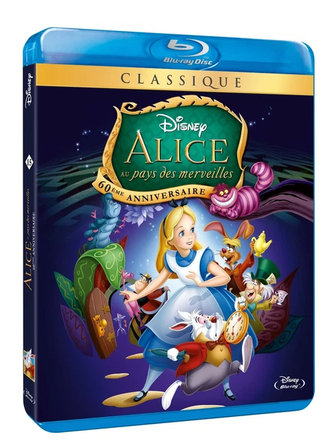 ALICE AU PAYS des merveilles (Blu-ray) Hamilton Luske Kathryn Beaumont ...