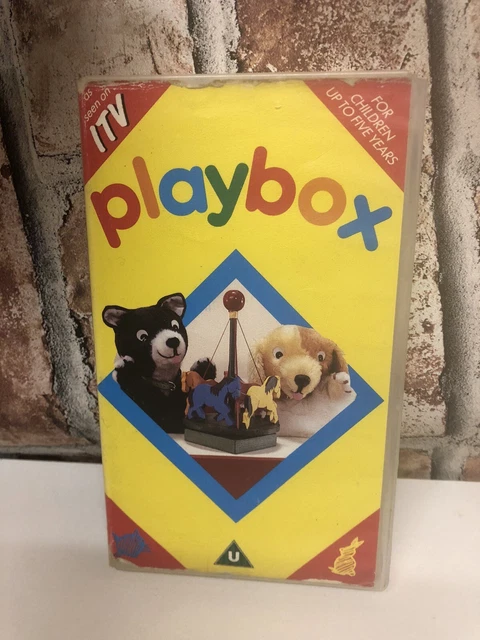 PLAYBOX - AS Seen On Itv - Pal Vhs Video Kids Children £11.99 - PicClick UK
