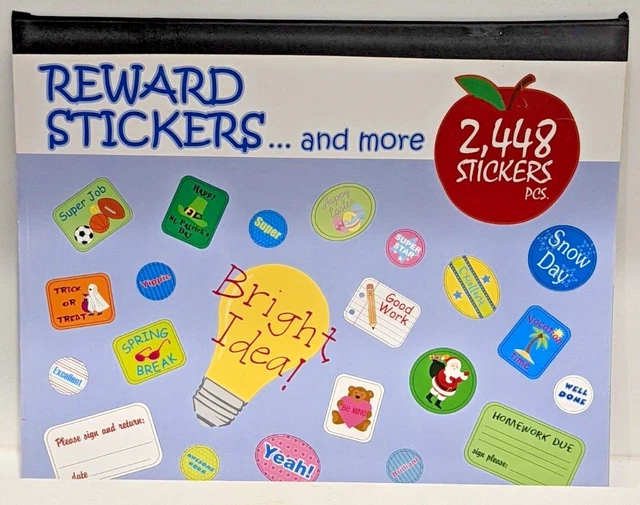 REWARD STICKERS GALORE Book 2448 Chart Teacher School rewards stars ...