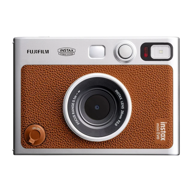 FUJIFILM INSTAX MINI Evo 1/5-Inch CMOS F2.0 Aperture Hybrid Instant ...