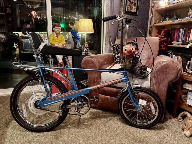 RALEIGH CHOPPER MK4 2024 Space Blue, Built And Serviced - Ready To Ride ...