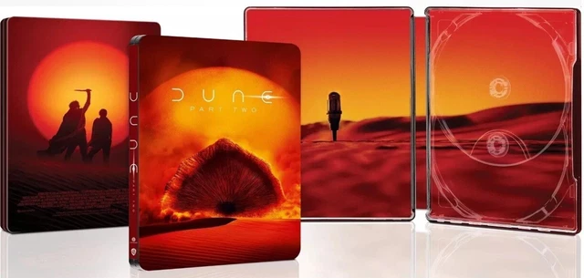 DUNE : PART Two (4K Ultra HD + Blu Ray SteelBook) 2 *SEALED* Same Day ...