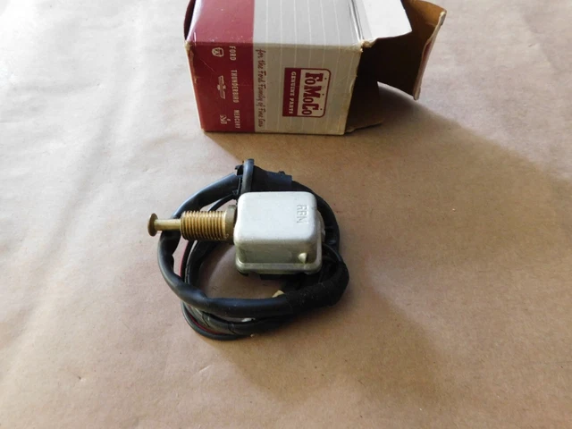 NOS OEM FORD 1962 1968 Galaxie 4 Speed Backup Light Switch 1963 1964 ...