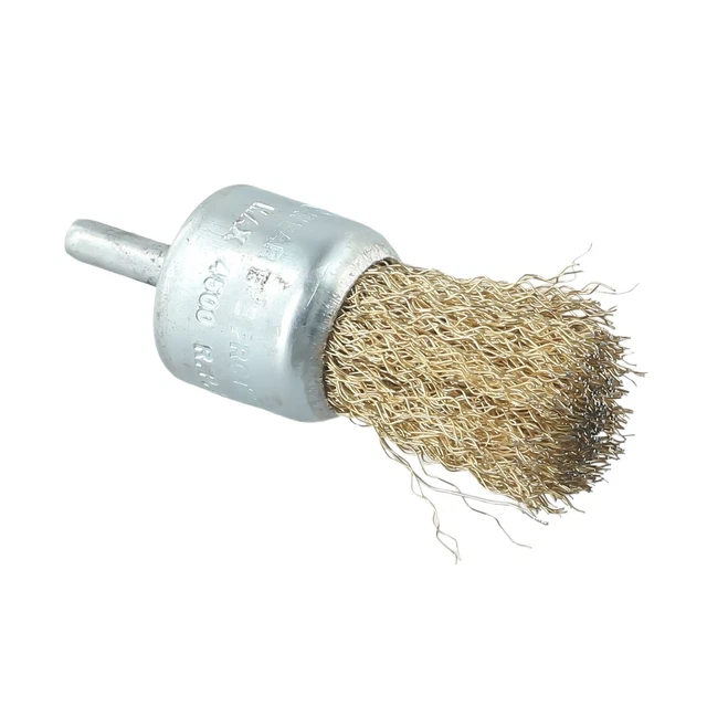 EFFICIENT 6MM SHANK Wire Wheel Brushes for Paint Removal and Deburring ...