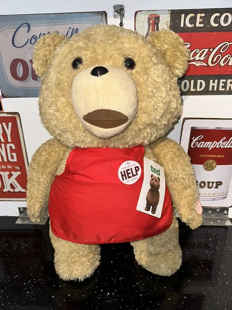 TED MOVIE OFFICIAL Explicit Talking & Sound Plush Bear Large 24" BNWT £ ...