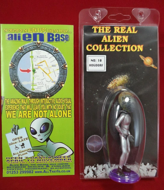 DAVID BOYLE'S REAL Alien Collection No.10 Hogdorf + Alien Base ...