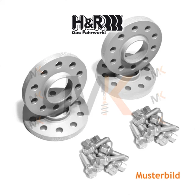 H&R DR SPESSORI Anteriori E Posteriori 24Mm/Aasse Per VW Jetta III 1K2 ...