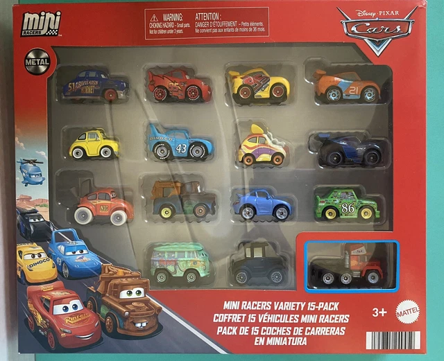 DISNEY PIXAR CARS Mini Racers 15 Pack Carbon Shu Todoroki Metal $40.44 ...
